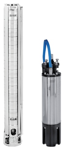 DAB 6" bronpomp SS6E 10 + motor 18,5kw - Elektrische Bronpomp voor Bere